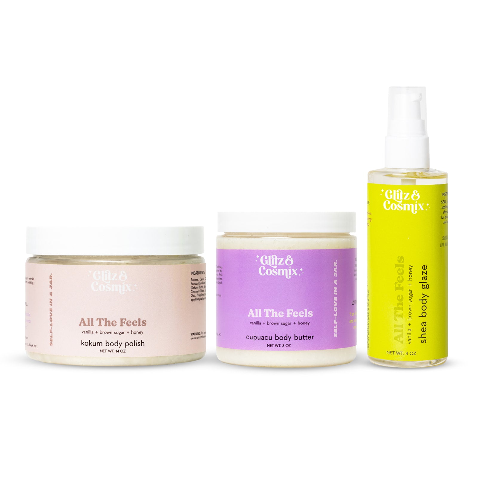 All The Feels Body Bundle – Glitz and Cosmix